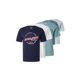 Jack & Jones Jack & Jones T-Shirt Herren Gr&ouml;&szlig;e S navy / rauchblau / hellblau / pastellgr&uuml;n / wei&szlig;