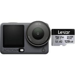 DJI Osmo Action 6 Standard Combo + Lexar Silver Plus MicroSDXC 128GB