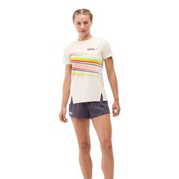 Hoka One One Hoka Damen Race Day Short Sleeve wei&szlig;