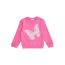 name it Sweatshirt 'NMFDarita' M&auml;dchen Gr&ouml;&szlig;e 116 saphir / oliv / ros&eacute; / hellpink
