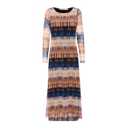 Culture Kleid 'Asho Melida' Damen Gr&ouml;&szlig;e 36 beige / blau / navy / mokka Winterkleid