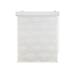 buchheister Doppelrollo WAVE weiss