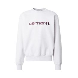 Carhartt Work In Progress Carhartt Wip Sweatshirt Herren Gr&ouml;&szlig;e XL graumeliert / burgunder