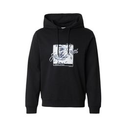 Jack & Jones Jack & Jones Sweatshirt 'JJHONOLULU' Herren Gr&ouml;&szlig;e XS navy / schwarz / offwhite