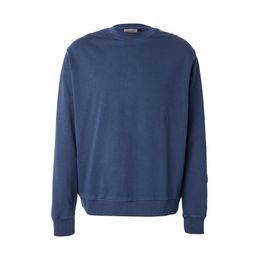 MOS MOSH Sweatshirt Herren Gr&ouml;&szlig;e XXL enzian