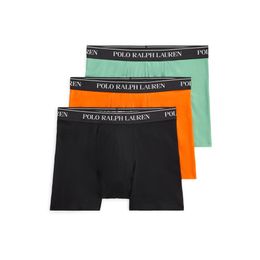 Polo Ralph Lauren Boxershorts Herren Gr&ouml;&szlig;e XXL smaragd / orange / schwarz / wei&szlig;