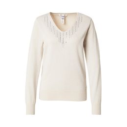 ZABAIONE Pullover 'Me44tte' Damen Gr&ouml;&szlig;e XL beige / transparent