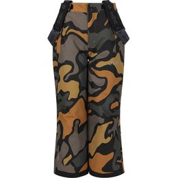 ZIGZAG Ski-/ Snowboardhose "Soho" in Hellbraun/ Grau - 52% | Gr&ouml;&szlig;e 116/122 | Kinderhosen