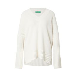 United Colors Of Benetton Pullover Damen Gr&ouml;&szlig;e L creme