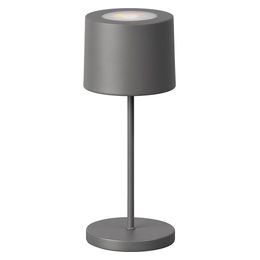 FH Lighting LED-Tischleuchte "Bologna Pro" in Grau - (H)28 x &Oslash; 12 cm - 66% | Tischleuchten