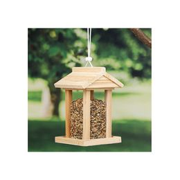 Garden Hero Vogelfutterhaus in Natur - (B)14,5 x (H)22 x (T)14,5 cm - 32% | Gartenwerkzeuge