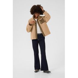 Culture Fleecejacke in Beige - 59% | Gr&ouml;&szlig;e XXL | Damenjacken