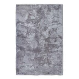 ELLE Decoration Kurzflor-Teppich ''Calida'' in Silber - 66% | Gr&ouml;&szlig;e 80x150 cm |