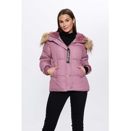 bebe Winterjacke in Rosa - 70% | Gr&ouml;&szlig;e XL | Damenjacken