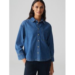 Opus Jeanshemd in Blau - 52% | Gr&ouml;&szlig;e 36 | Damen-blusen