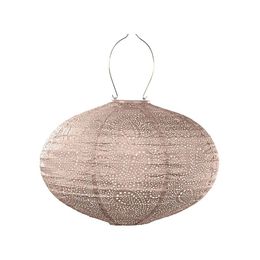Lumiz LED-Solarlaterne ''Paisley Oval'' in Beige - (H)27 x &Oslash; 40 cm - 15% | Lichterketten-dekobeleuchtung