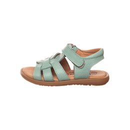 lamino Leder-Sandalen in T&uuml;rkis - 50% | Gr&ouml;&szlig;e 28 | Kindersandalen