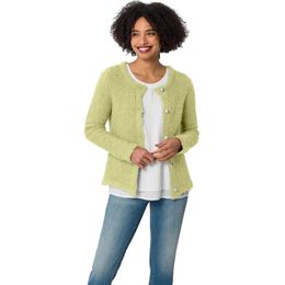 Heine Cardigan in Gr&uuml;n - 58% | Gr&ouml;&szlig;e 42 | Damen-pullover-cardigans