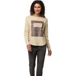 Heine Longsleeve in Beige - 67% | Gr&ouml;&szlig;e 40 | Damen-tops