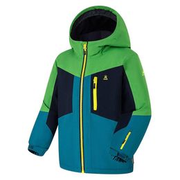 Kamik Winterjacke "Duke" in Gr&uuml;n/ Blau - 59% | Gr&ouml;&szlig;e 104 | Kinderjacken