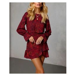 Milan Kiss Kleid in Rot - 56% | Gr&ouml;&szlig;e M | Damen-kleider