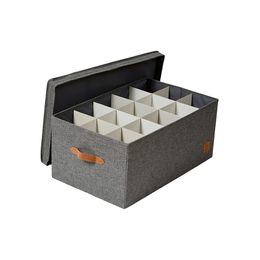 STORE IT! STORE IT Weihnachtskugelbox in Grau - (B)58 x (H)25 x (T)36 cm - 44% | Kisten-koerbe