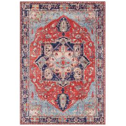 ELLE Decoration Kurzflor-Teppich "Hamadan" in Rot - 72% | Gr&ouml;&szlig;e 120x160 cm |