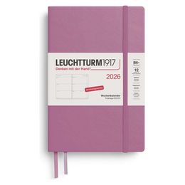 LEUCHTTURM1917 Wochenkalender 2026 in Rosa - B6+ - 20% | Buero-schulbedarf
