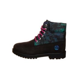 Timberland Leder-Boots "Herritage" in Schwarz/ Gr&uuml;n - 61% | Gr&ouml;&szlig;e 37 | Damen-stiefel