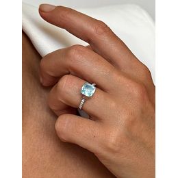 Les Petites Pr&eacute;cieuses Silber-Ring mit Edelsteinen - 67% | Gr&ouml;&szlig;e 50 | Schmuck