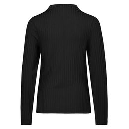 Sublevel Longsleeve in Schwarz - 72% | Gr&ouml;&szlig;e XS | Damen-tops