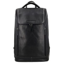 HIDE & STITCHES Rucksack "Japura" in Schwarz - (B)29 x (H)46 x (T)14 cm - 61% | Damen-taschen