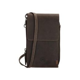 HIDE & STITCHES Leder-Handytasche in Braun - (B)11 x (H)20 x (T)3 cm - 62% | Damen-handytaschen