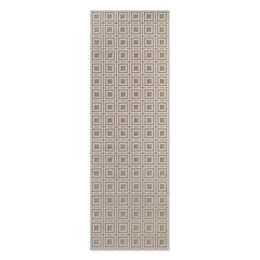 ELLE Decoration Kurzflor-Teppich "Perles" in Beige - 73% | Gr&ouml;&szlig;e 80x240 cm |