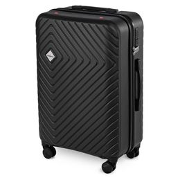 Compactor Hardcase-Trolley "Cosmos" in Schwarz - (B)46,5 x (H)68 x (T)26 cm - 58% | Damen-koffer-reisegepaeck