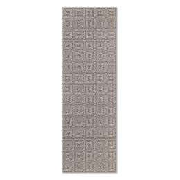 ELLE Decoration Kurzflor-Teppich "Perles" in Grau/ Wei&szlig; - 71% | Gr&ouml;&szlig;e 160x235 cm |