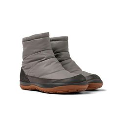 Camper Leder-Winterboots in Grau/ Schwarz - 63% | Gr&ouml;&szlig;e 38 | Damen-stiefel