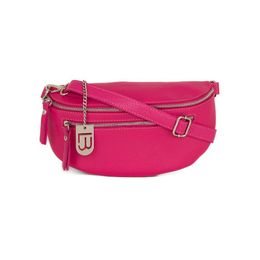 Lucca Baldi Leder-Brustbeutel "Burano" in Fuchsia - (B)30 x (H)19 x (T)2 cm - 77% | Damen-koffer-reisegepaeck