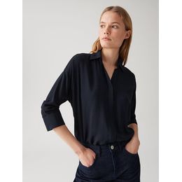 Opus Bluse in Dunkelblau - 52% | Gr&ouml;&szlig;e 38 | Damen-blusen