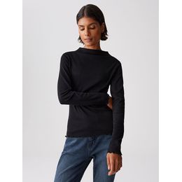 Opus Longsleeve in Schwarz - 45% | Gr&ouml;&szlig;e 42 | Damen-tops