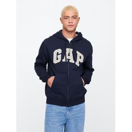 GAP Sweatjacke in Dunkelblau - 50% | Gr&ouml;&szlig;e S | Herren-sweatshirts-jacken