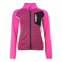 Peak Mountain Fleecejacke "Acerin" in Pink - 68% | Gr&ouml;&szlig;e XL | Damenjacken
