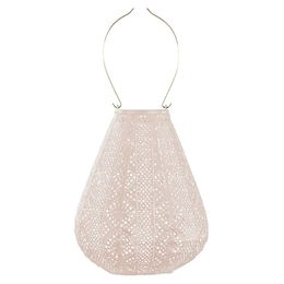 Lumiz LED-Solarlaterne ''Lace Tulip'' in Rosa - (H)22,5 x &Oslash; 20 cm - 25% | Lichterketten-dekobeleuchtung