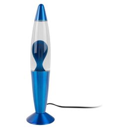 Leitmotiv Lavalampe "Rocket" in Blau - (H)41,1 x &Oslash; 10,8 cm - 14% | Lichterketten-dekobeleuchtung