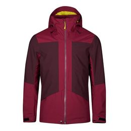 HALTI Ski-/ Snowboardjacke "Planker DX" in Bordeaux - 64% | Gr&ouml;&szlig;e L | Herren-outdoorjacken