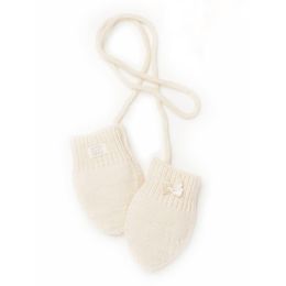 Le Chic F&auml;ustlinge "Rateau" in Creme - 45% | Baby-handschuhe