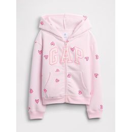 GAP Sweatjacke in Rosa - 42% | Gr&ouml;&szlig;e 164/170 | Kinder-sweatshirts-jacken