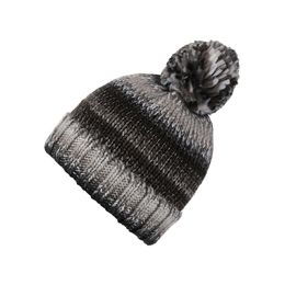 Regatta M&uuml;tze "Frosty Hat VI" in Schwarz/ Grau - 53% | Damen-muetzen-caps
