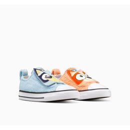 Sneaker Converse "Chuck Taylor All Star BLUEY", Damen, Gr. 20, bunt (multi), Textil, Fellimitat, Schuhe Sneaker, f&uuml;r Kinder