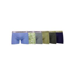 Boxershorts LINDBERGH "LINDBERGH Unterhose", Herren, Gr. L, mixed box 226b, Obermaterial: 70% Viskose, 25% Baumwolle, 5% Elasthan, Unterhosen